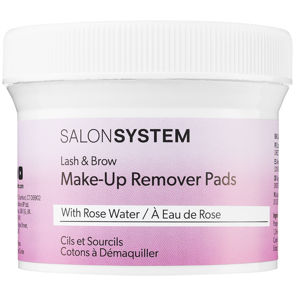 Salon System Lash & Brow Makeup Remover Pads 50 Pack – Dennis Williams