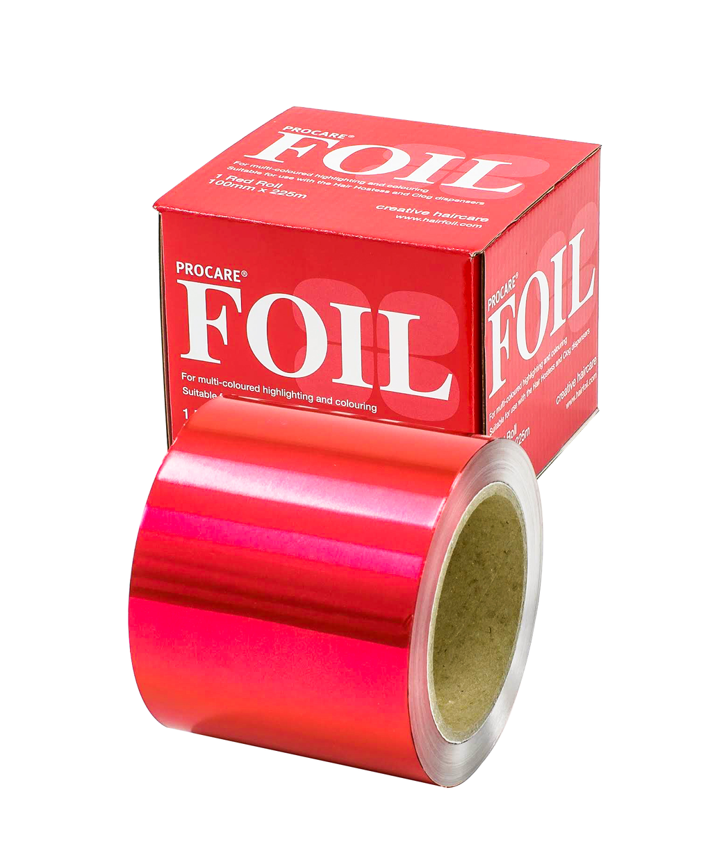 Procare Premium Hair Foil Red 100mm x 225m – Dennis Williams