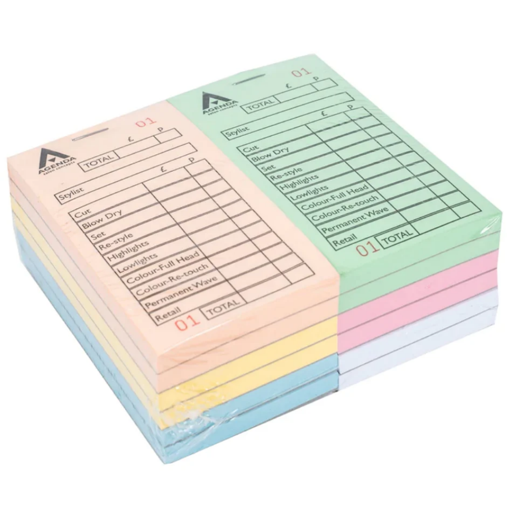 Agenda Check Pads Assorted 12 x 100 Pack – Dennis Williams