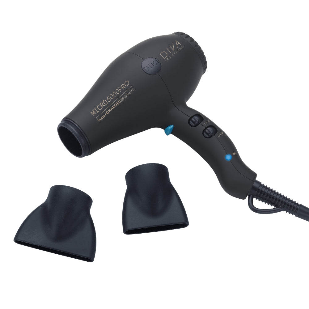 Diva Micro 5000 Dryer Black – Dennis Williams