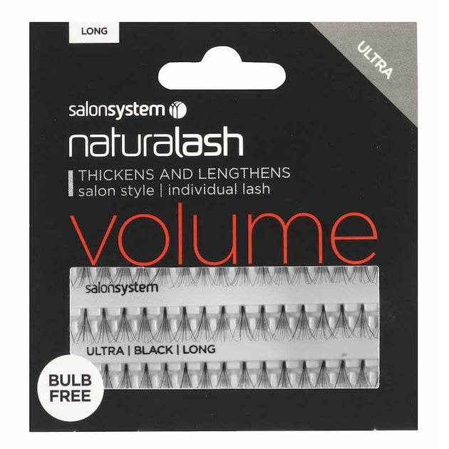 Salon System Naturalash Individual Lashes Ultra Black Long – Dennis ...