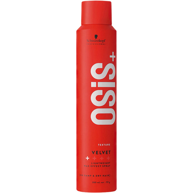Schwarzkopf Professional Osis+ Velvet Wax-Effect Light Hold Spray 200m ...