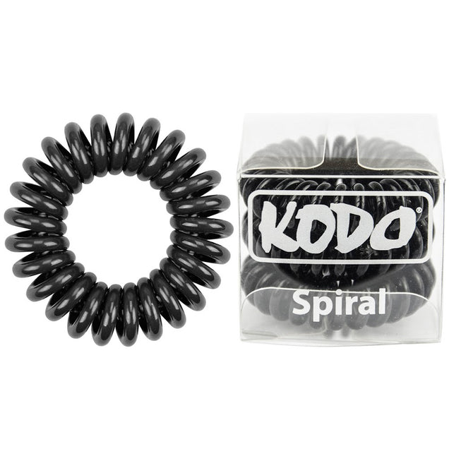 Kodo Spiral Pain-Free Hair Band Black 3 Pack – Dennis Williams