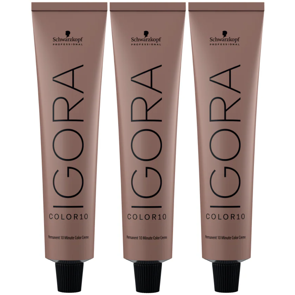 Schwarzkopf Professional Igora Colour 10 Permanent Hair Colour 60ml ...