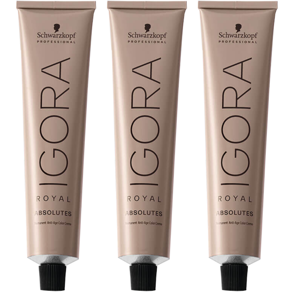 Schwarzkopf Professional Igora Royal Absolutes Permanent Hair Colour 6 ...