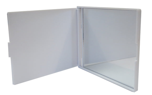 Dennis Williams Folding Mirror White